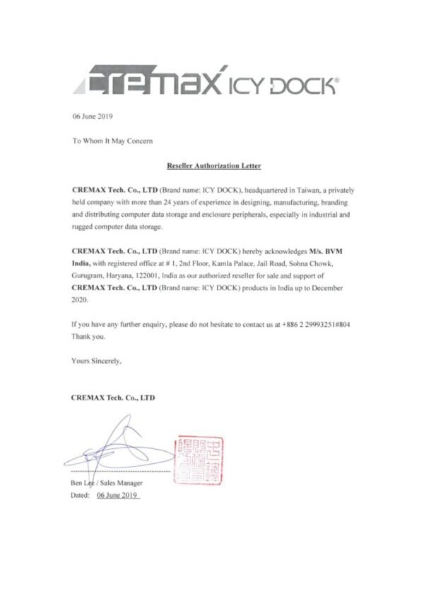 Certificates - | BVM INDIA